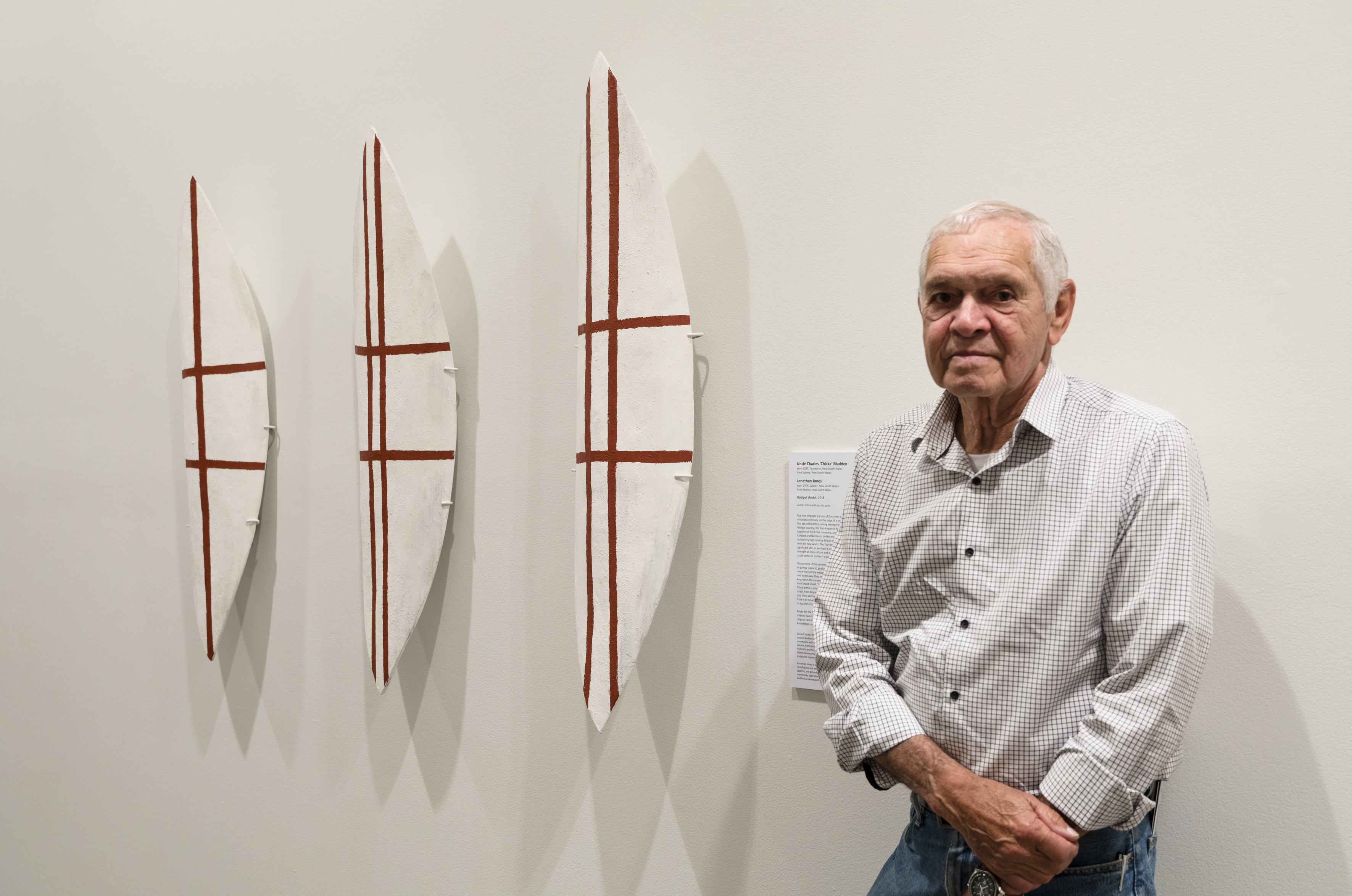 Shield with Uncle Chicka Madden – Jumbunna Research